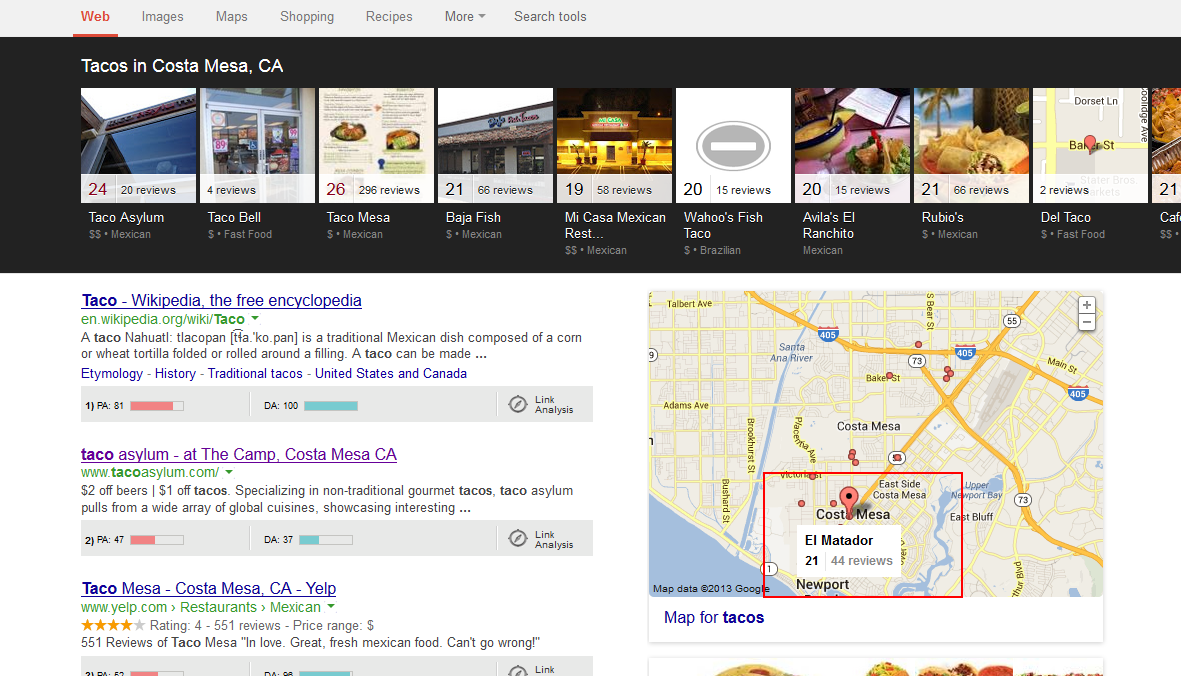 New Google Search Maps Inlay - Local Splash